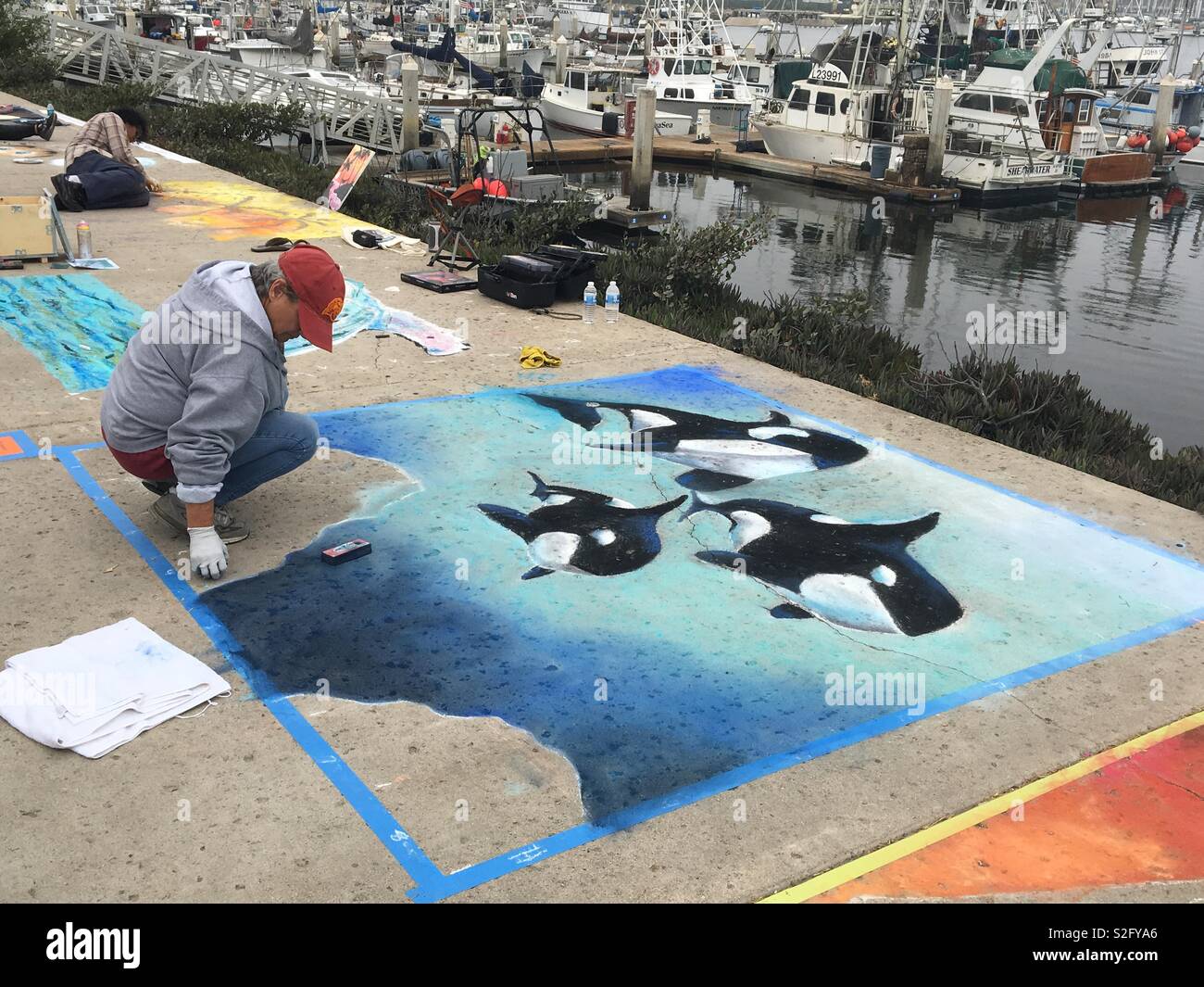 Artists chalk hi-res stock photography and images - Alamy