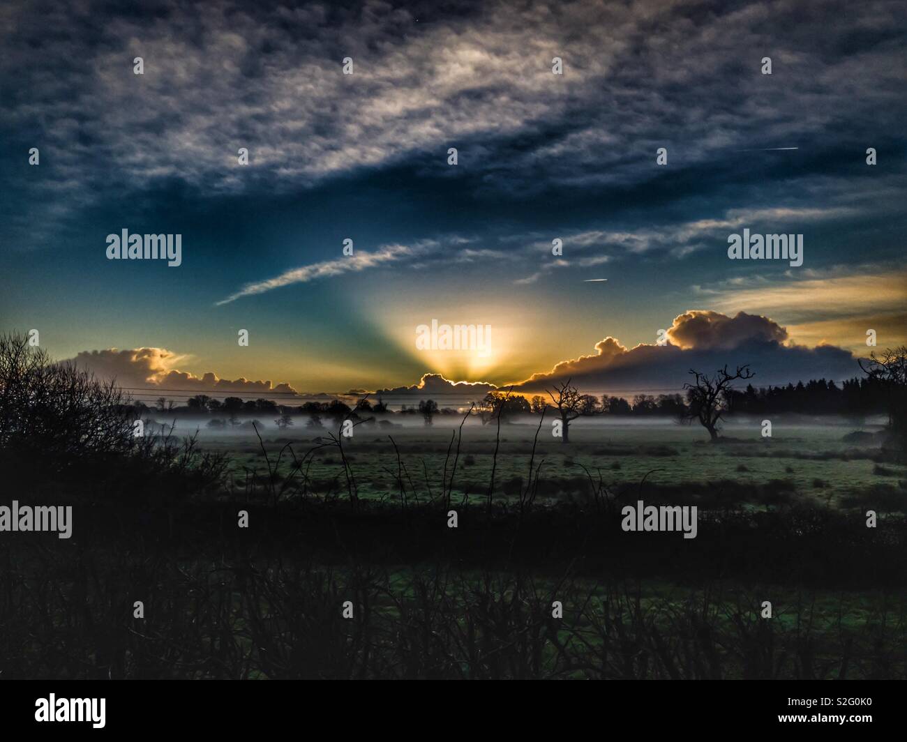 Funnel of light Stock Photo - Alamy