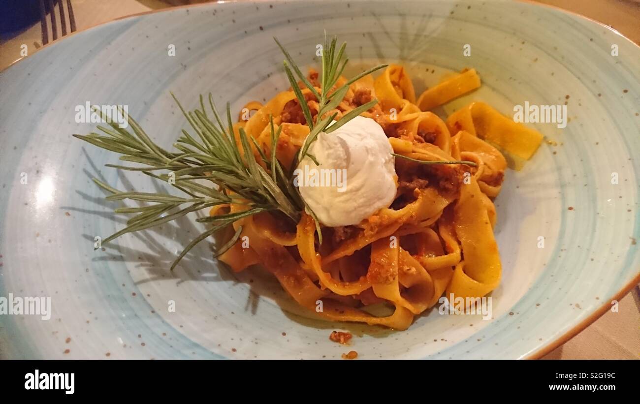 Pasta in Italy Stock Photo - Alamy