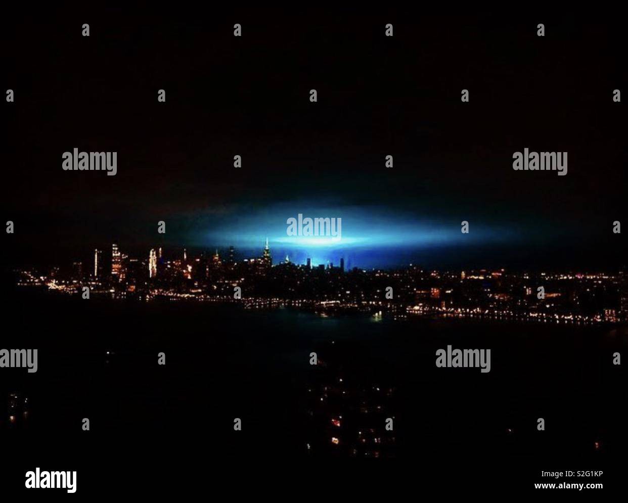 ConEd electrical explosion Stock Photo - Alamy