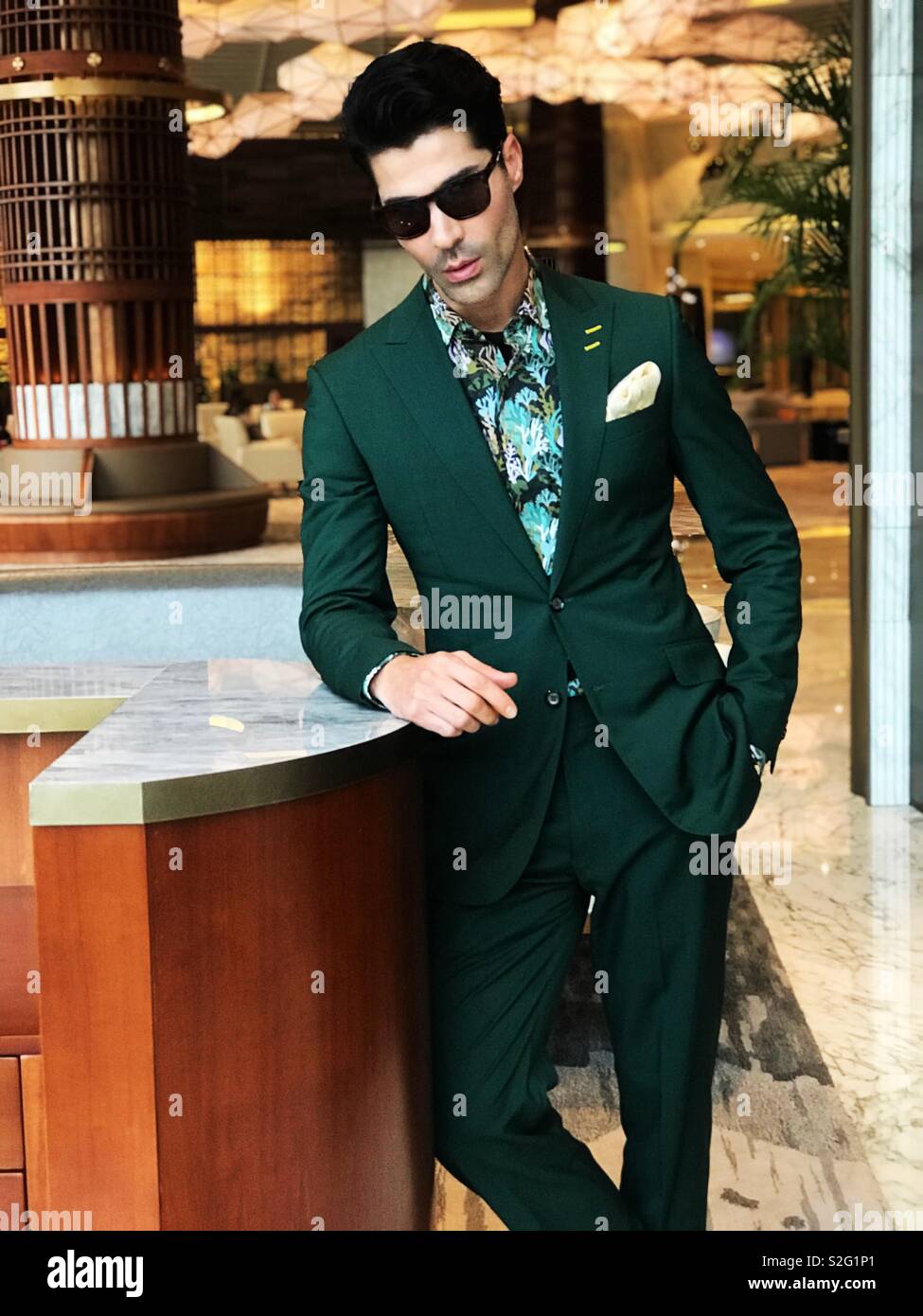 Men in suit. Gentlemen Stock Photo - Alamy