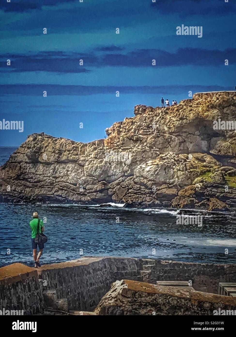 Hermanus old harbour hi-res stock photography and images - Alamy
