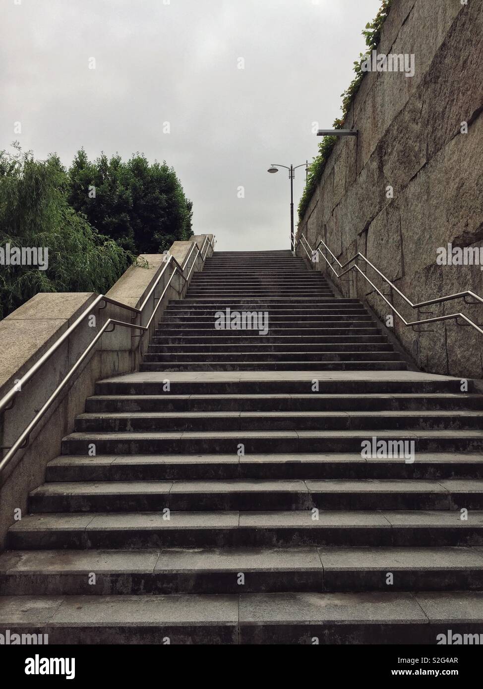 old abandoned stairs structure architecture in the street Stock Photo ...