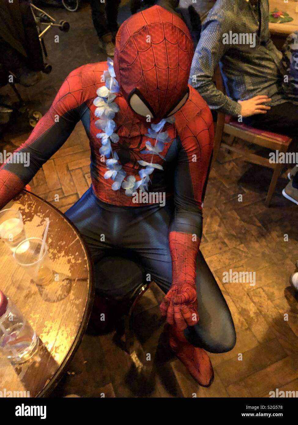 Resting spider man hi-res stock photography and images - Alamy