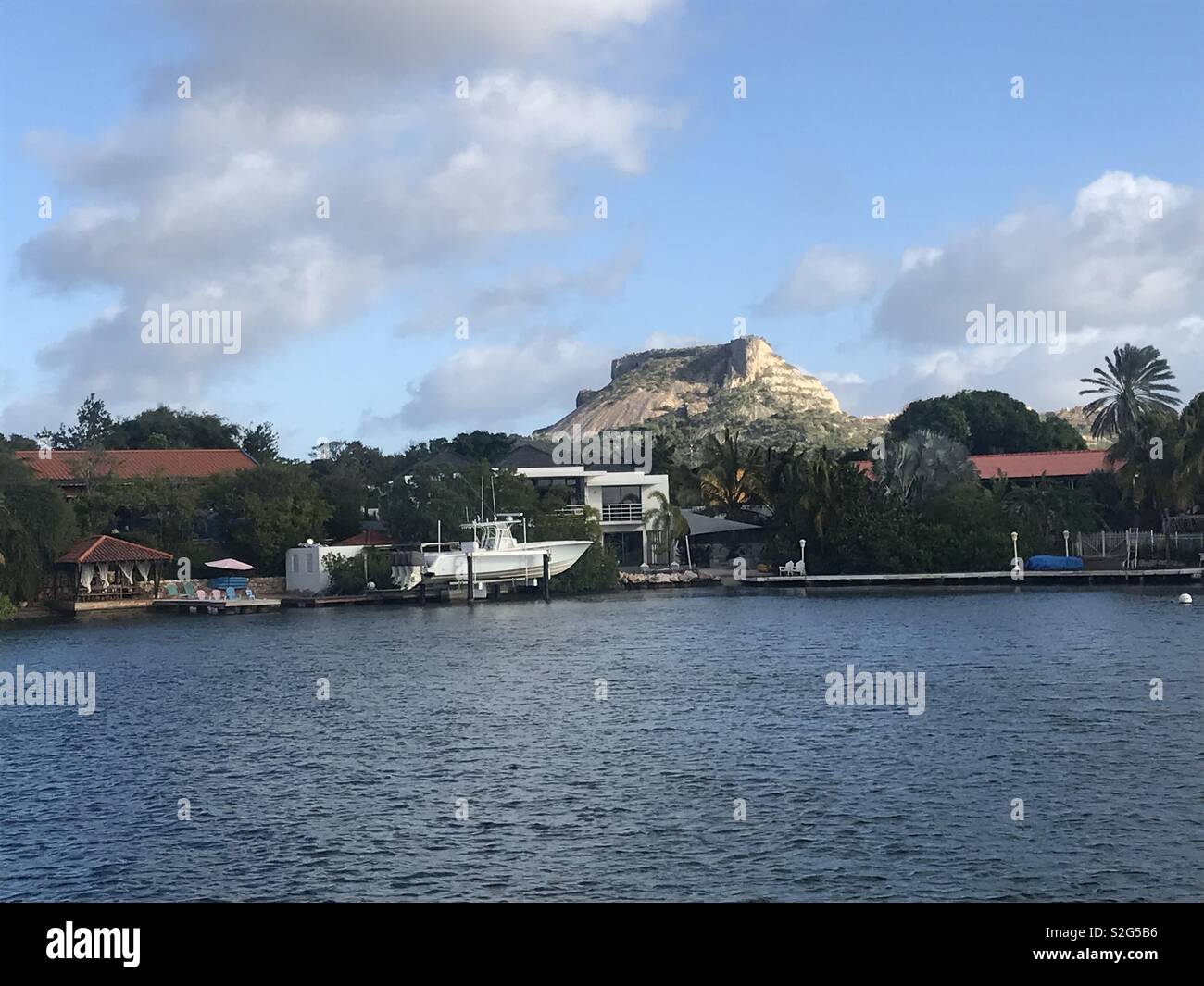 A mountain in Curacao Stock Photo - Alamy