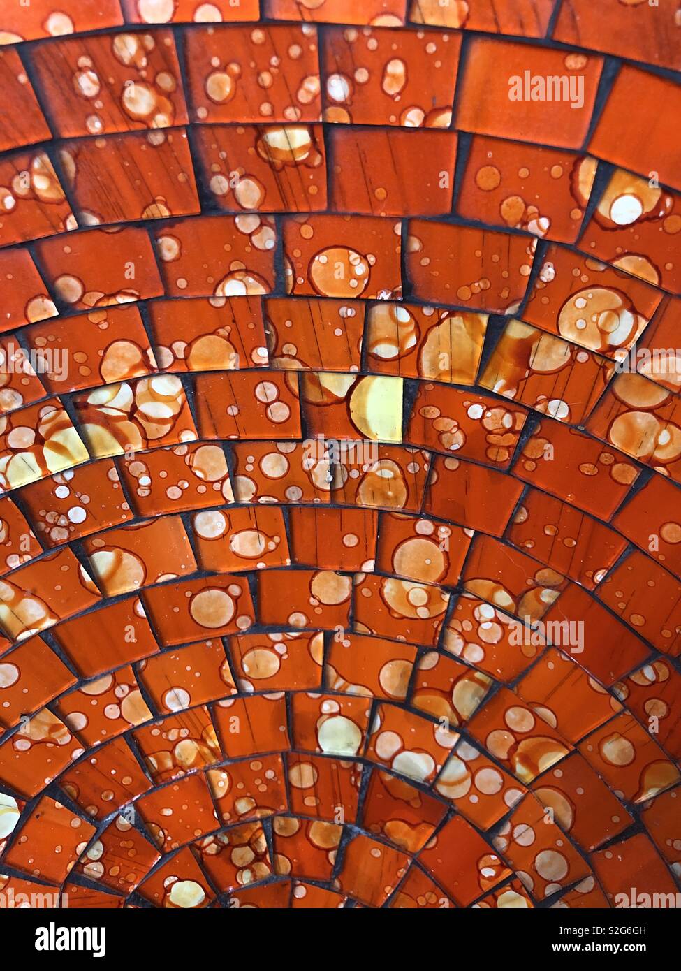 Mosaic orange hi-res stock photography and images - Alamy