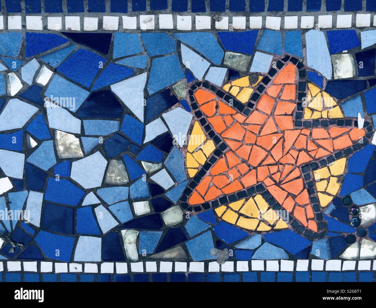Mosaic starfish hi-res stock photography and images - Alamy