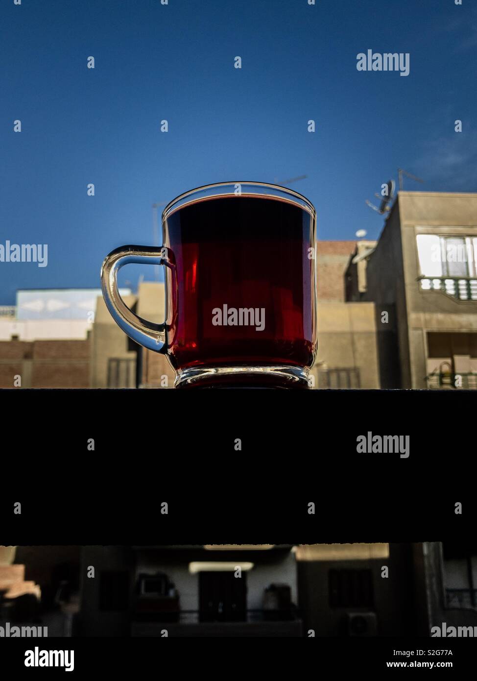 Morning tea from Cairo, Egypt Stock Photo - Alamy