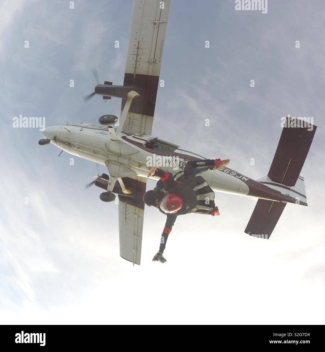 Skydiving Plane Stock Photos & Skydiving Plane Stock Images - Alamy