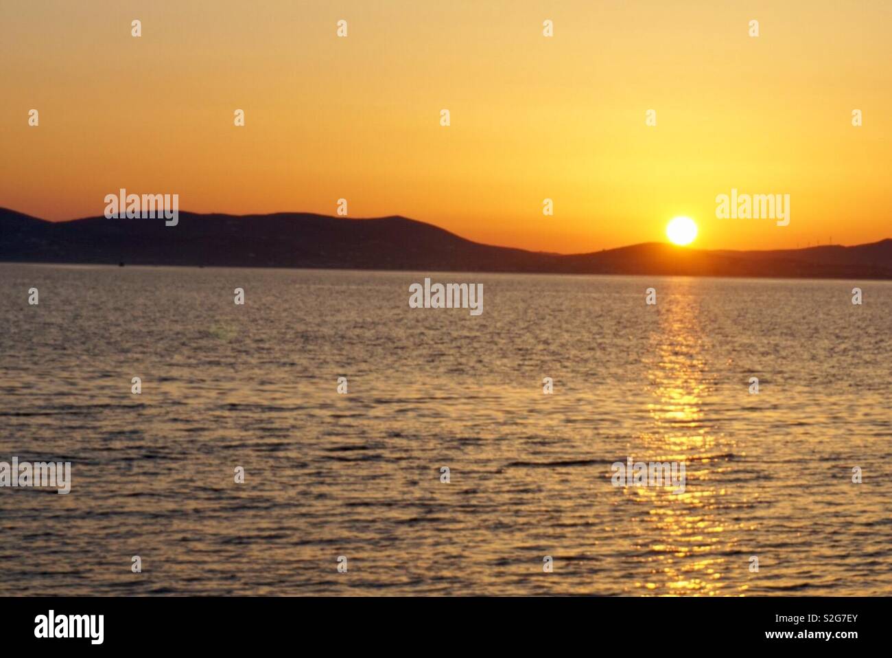 Greece naxos sunset hi-res stock photography and images - Alamy