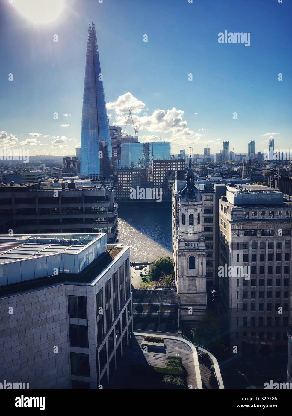 Renzo piano the shard aerial hi-res stock photography and images - Alamy