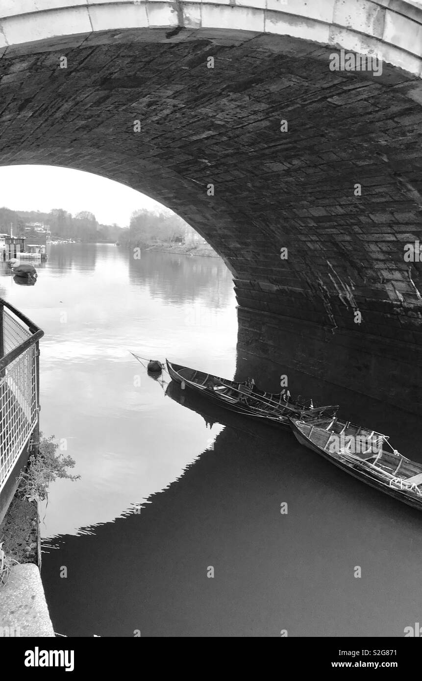 London water canal walk Stock Photo - Alamy