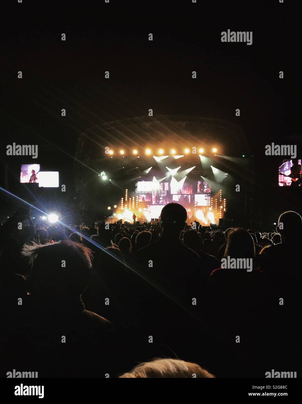 Kings of Leon - Bellahouston Park , Scotland Stock Photo - Alamy