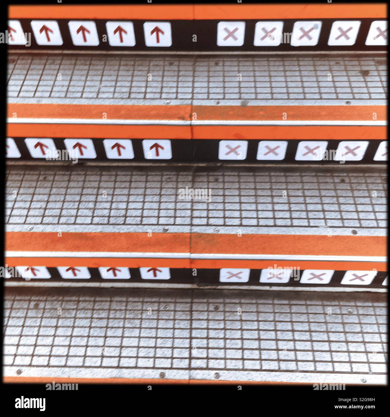 Train station stairs Stock Photo - Alamy