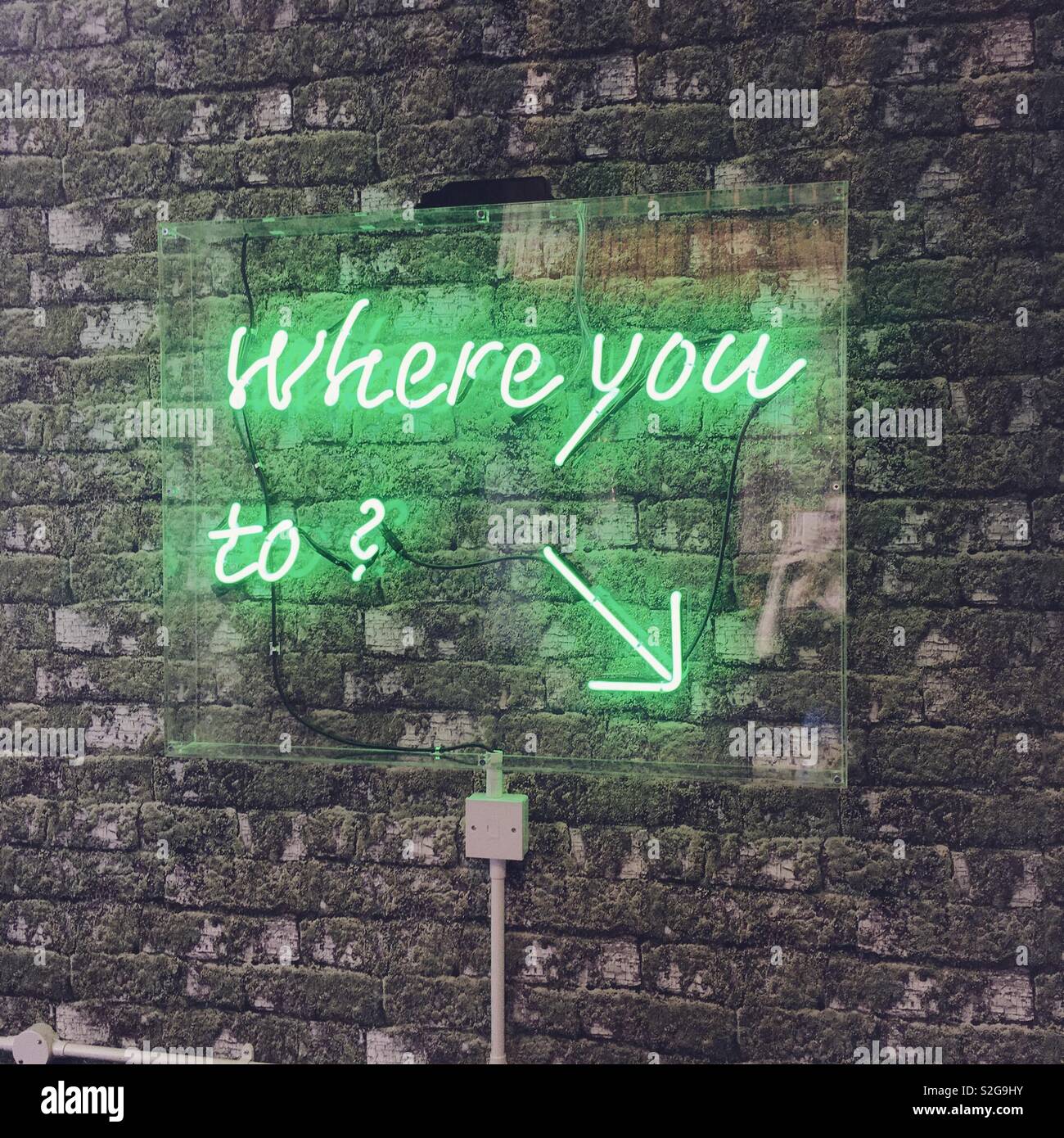 Neon wanderlust hi-res stock photography and images - Alamy