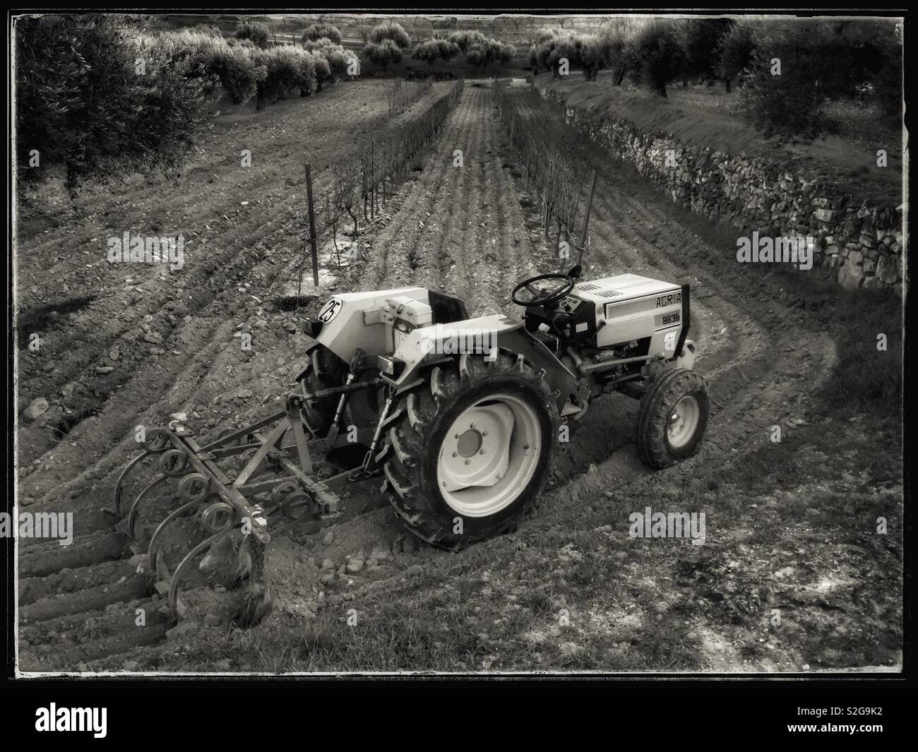 Ploughing on farm in hi-res stock photography and images - Alamy