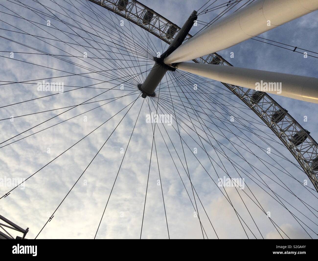 Underneath the london eye hi-res stock photography and images - Alamy