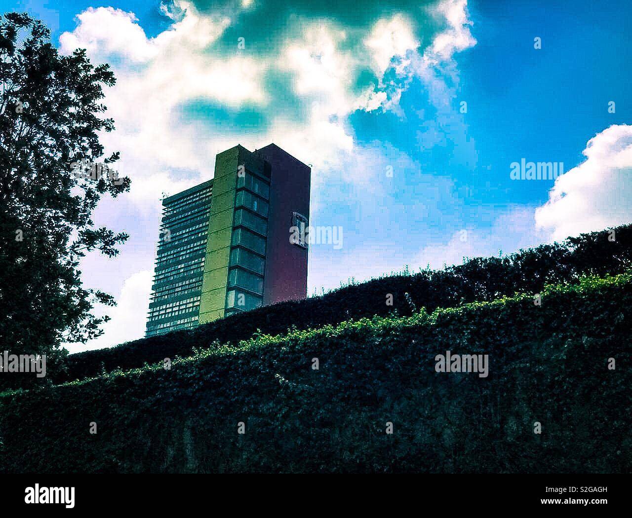 A photo of an UNAM building Stock Photo - Alamy