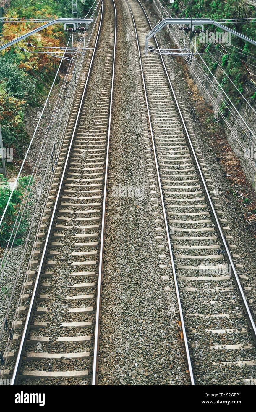 Track street hi-res stock photography and images - Alamy