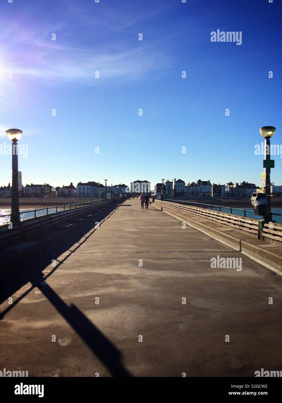 The pier at Deal, Kent, UK Stock Photo - Alamy