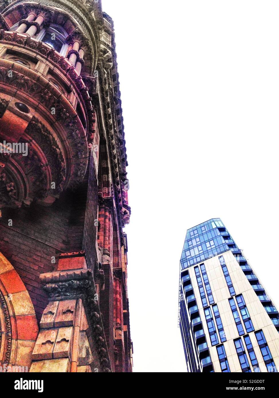 The old and the new. The intricate Victorian Gothic revival Royal ...