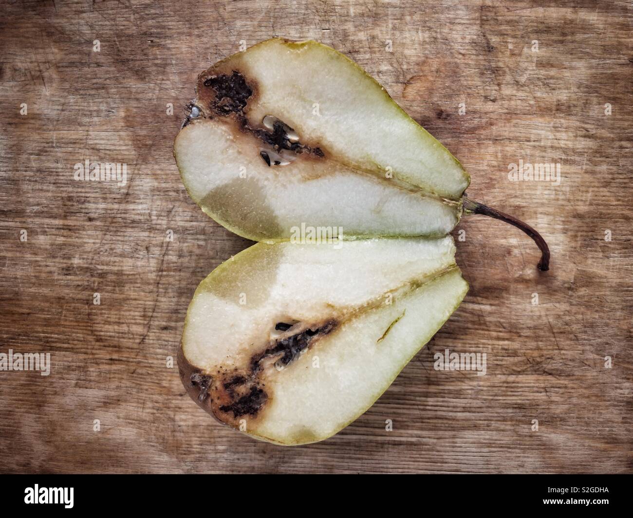 Pear with stalk hi-res stock photography and images - Alamy