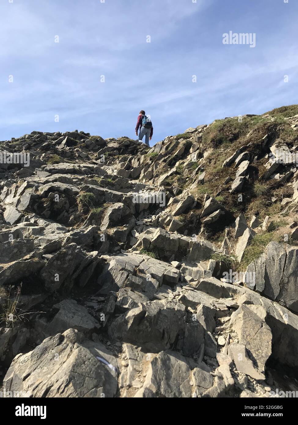 Reaching the top of the hill hi-res stock photography and images - Alamy