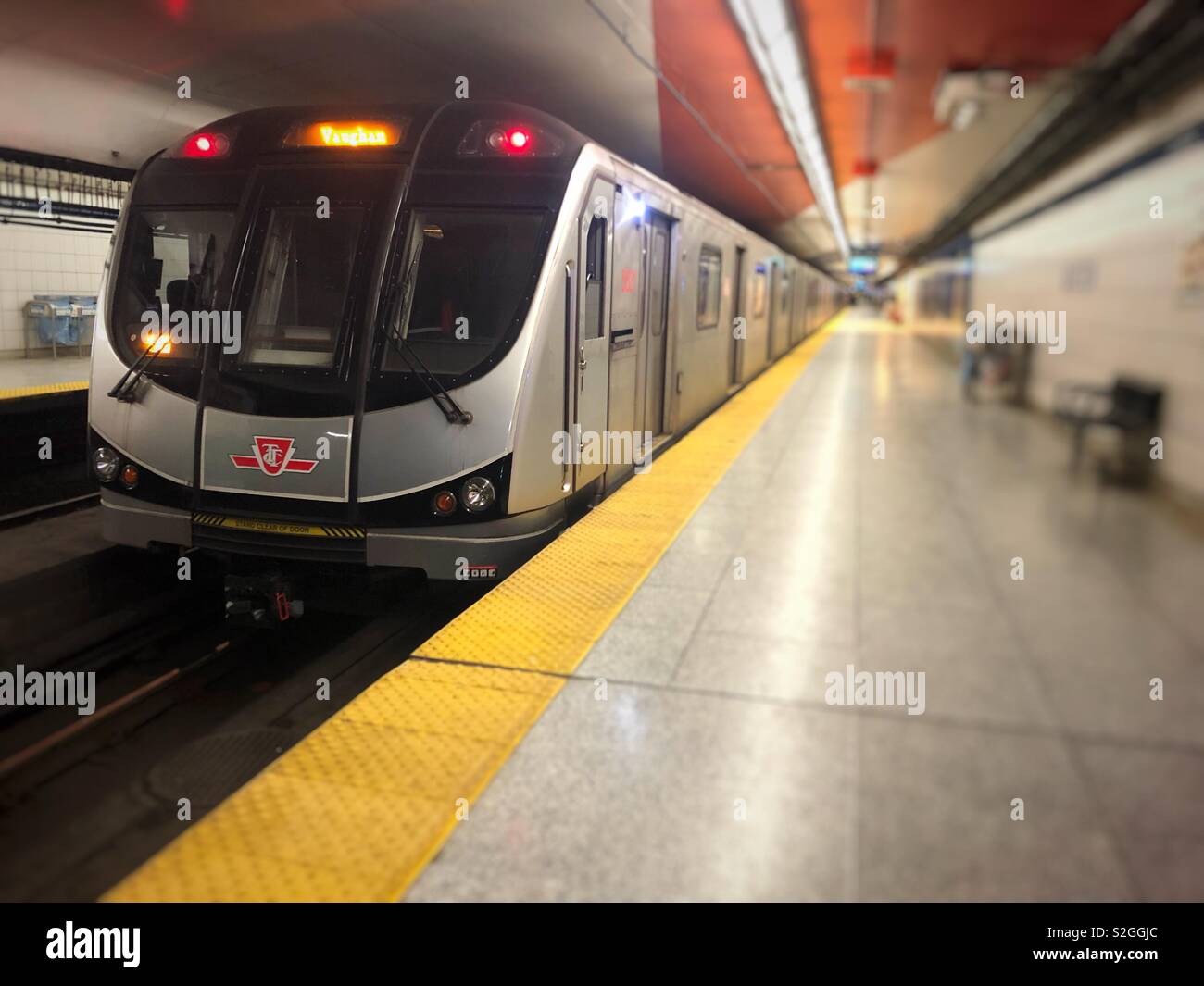 Toronto subway train hi-res stock photography and images - Alamy