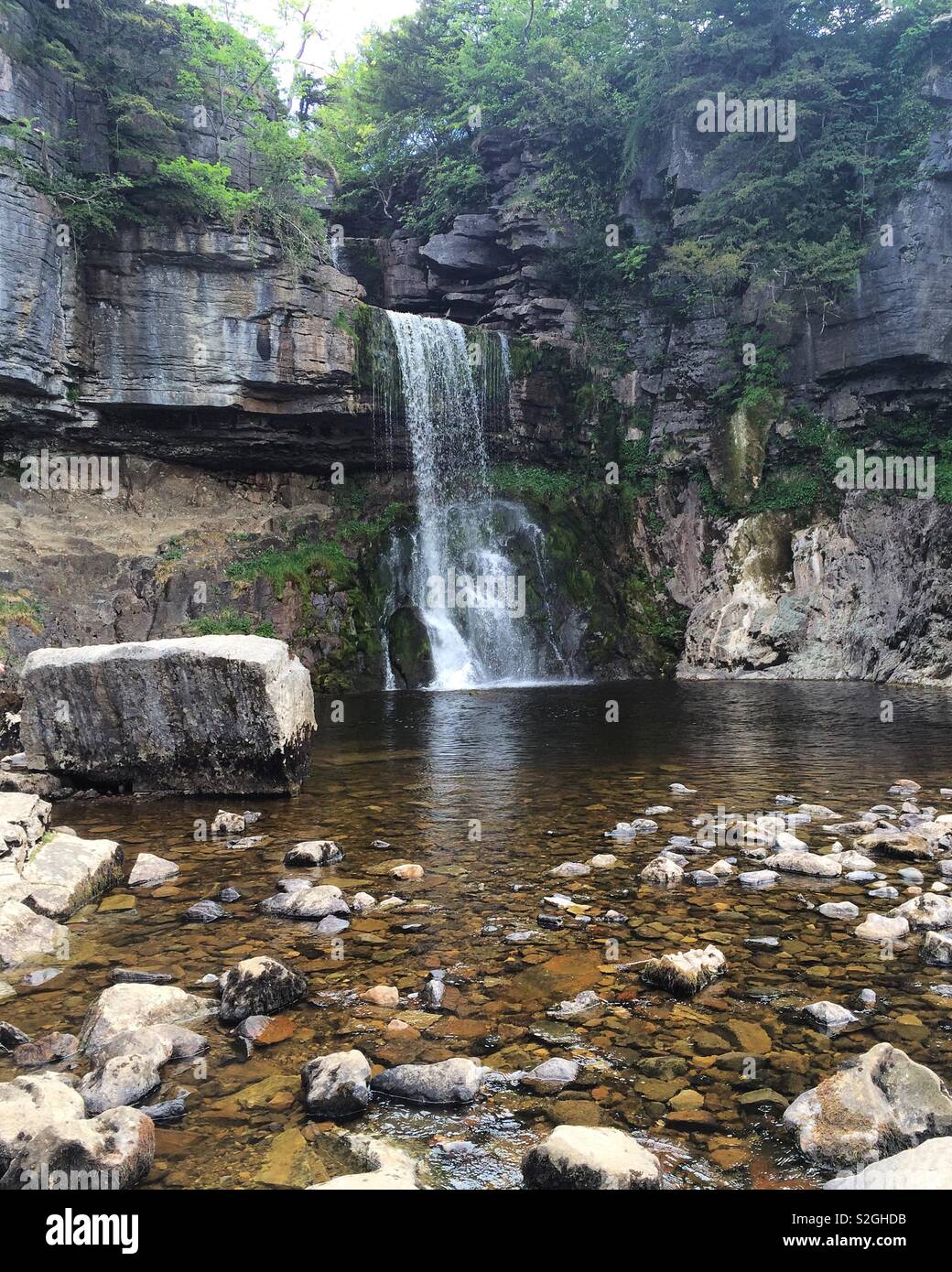 Ingleton falls hi-res stock photography and images - Alamy