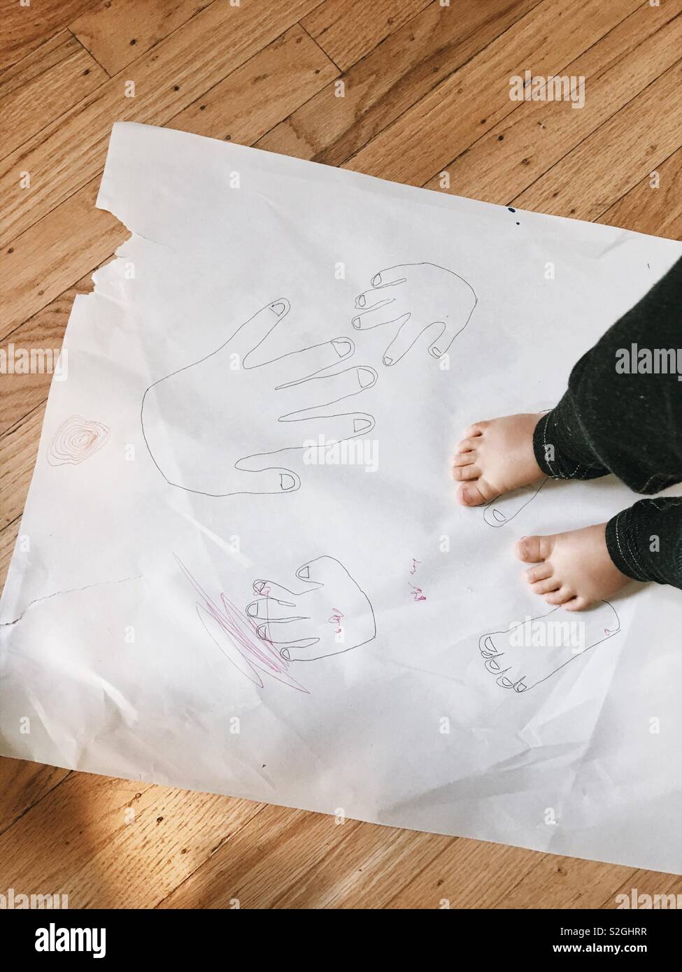 Tracing art hi-res stock photography and images - Alamy