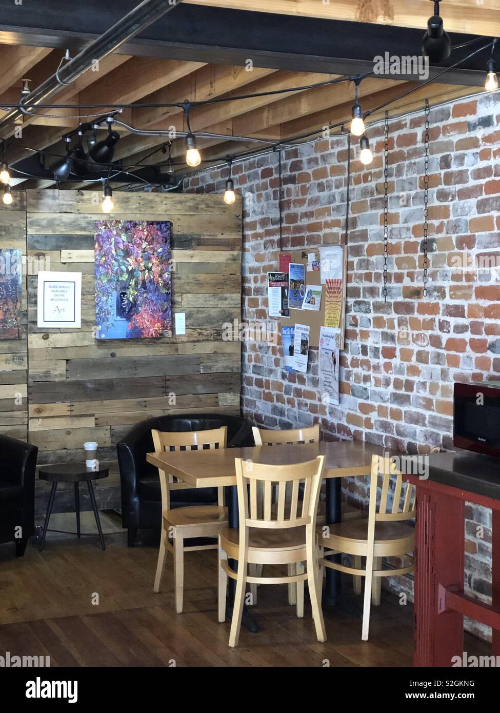 Cafe Coffee Time Stock Photo - Alamy