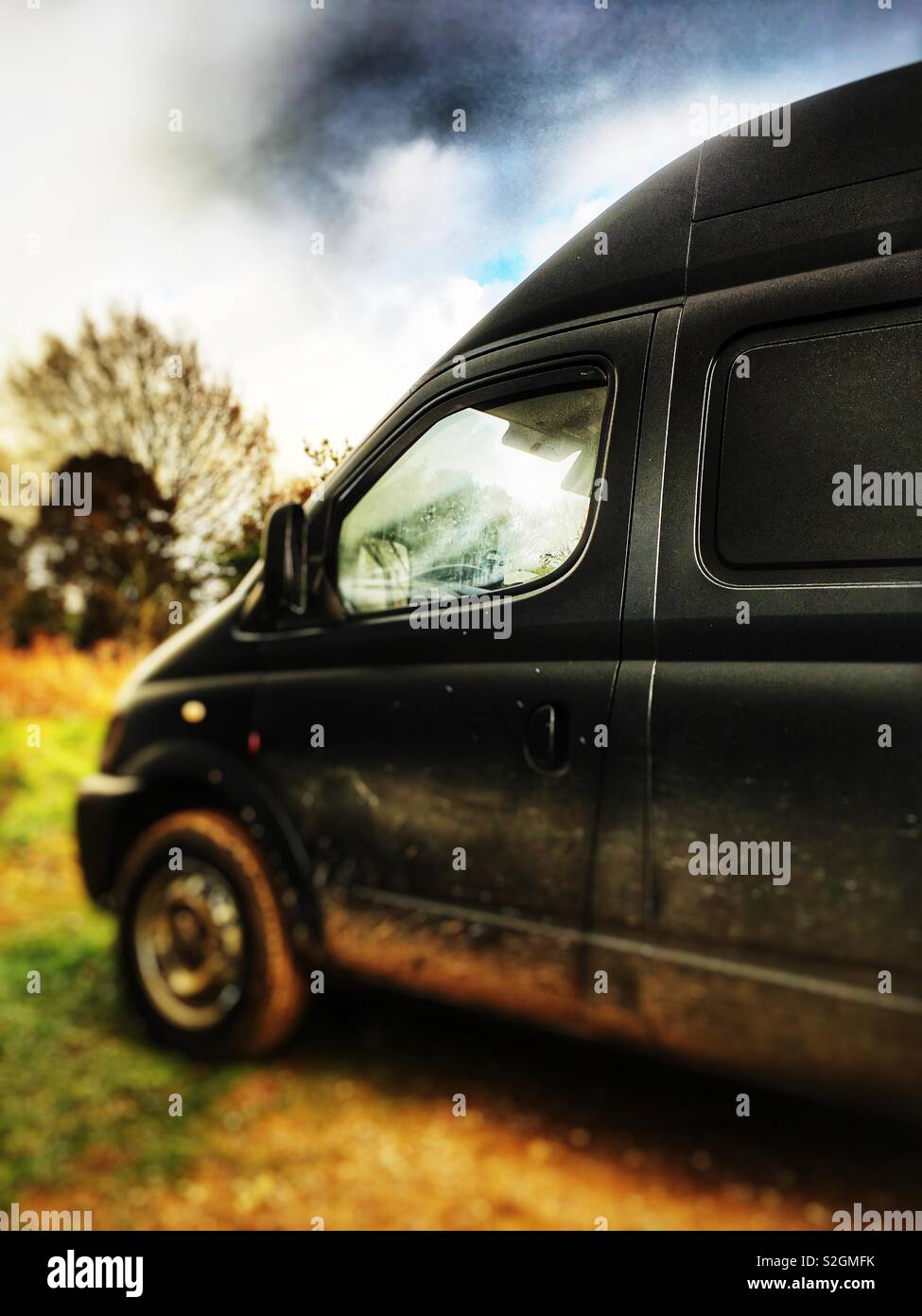 Ford Transit van Stock Photo - Alamy
