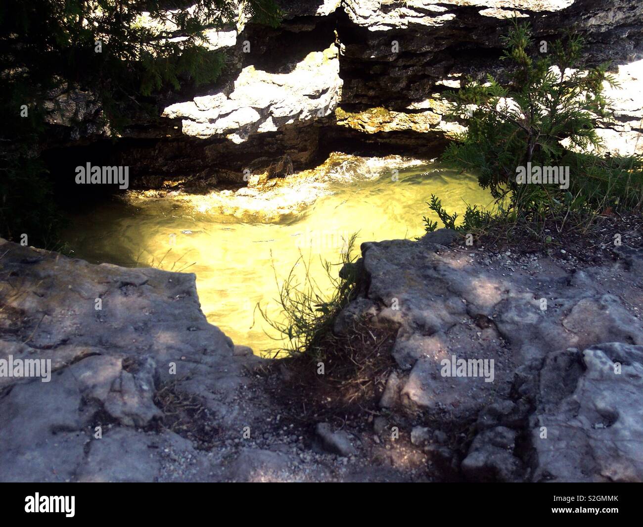 Water below the Cliffs Stock Photo - Alamy