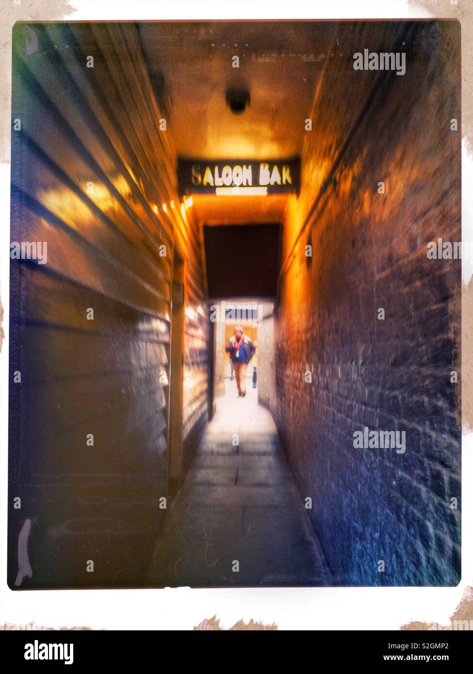Alleyway bar hi-res stock photography and images - Alamy