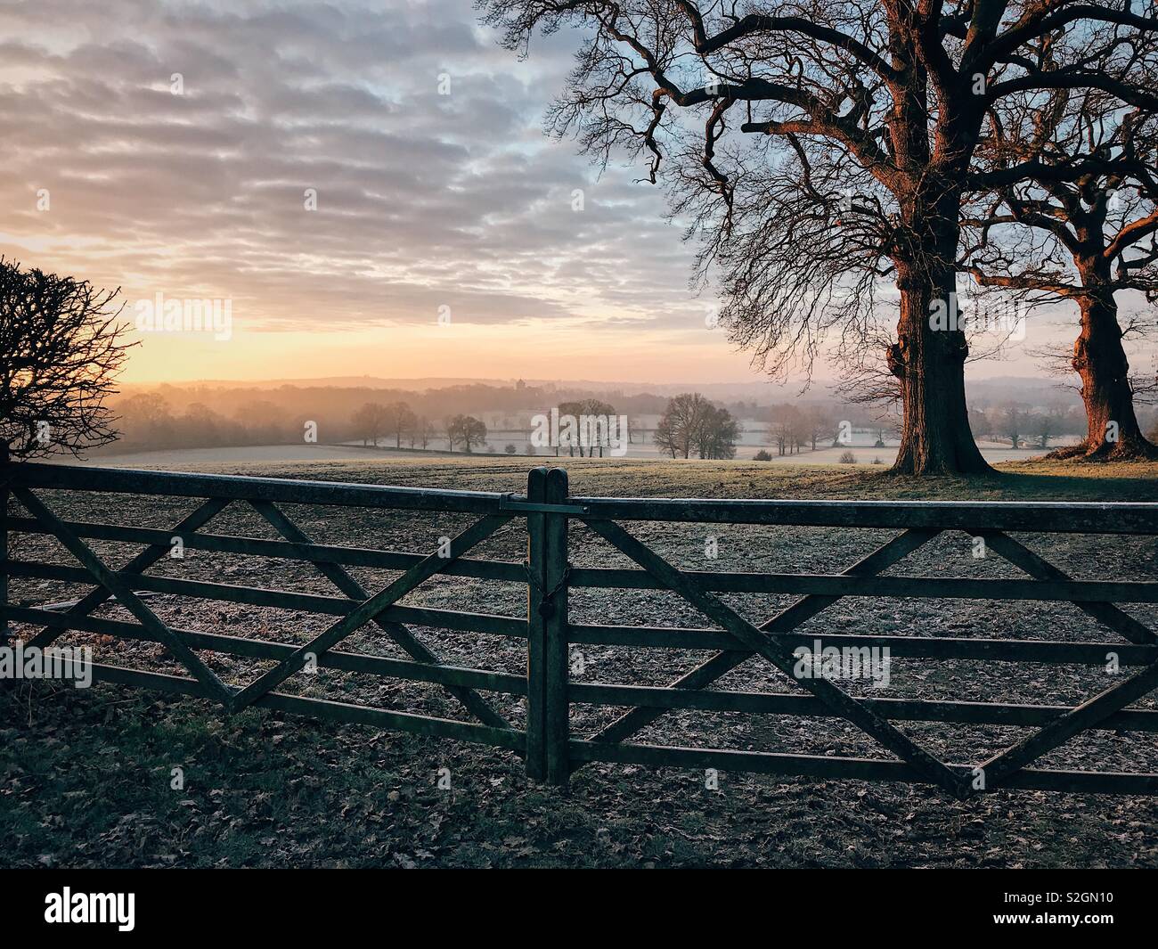 Kent countryside uk winter hi-res stock photography and images - Alamy