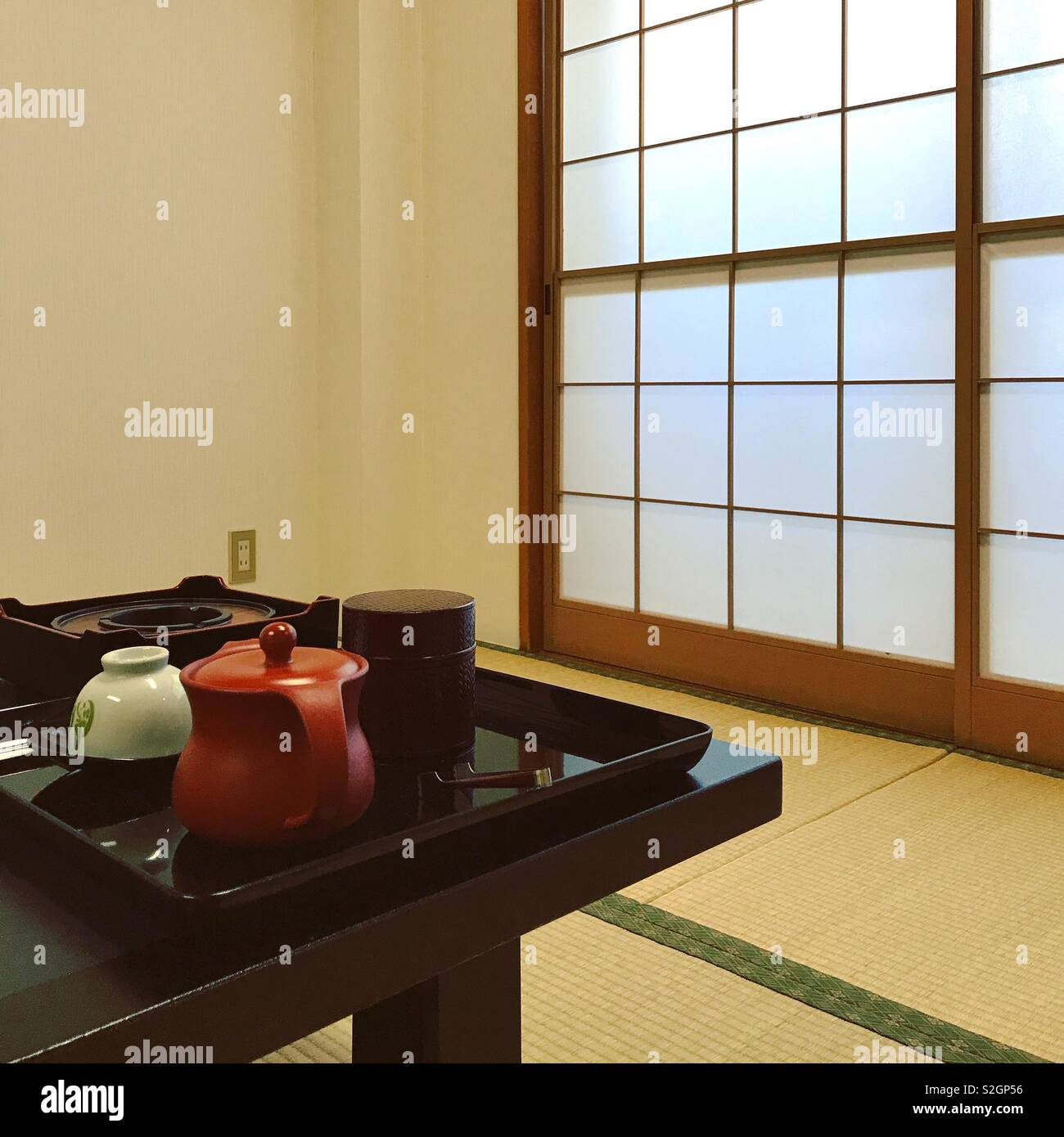 Traditional Japanese interior Stock Photo - Alamy
