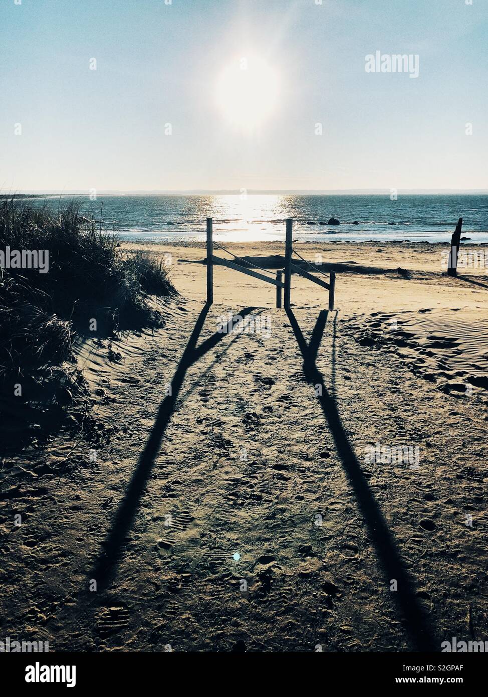 Cold winter sunny beach in Ocean Shores, WA Stock Photo - Alamy