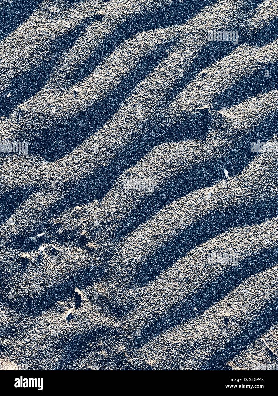 Cold beach sand Stock Photo - Alamy