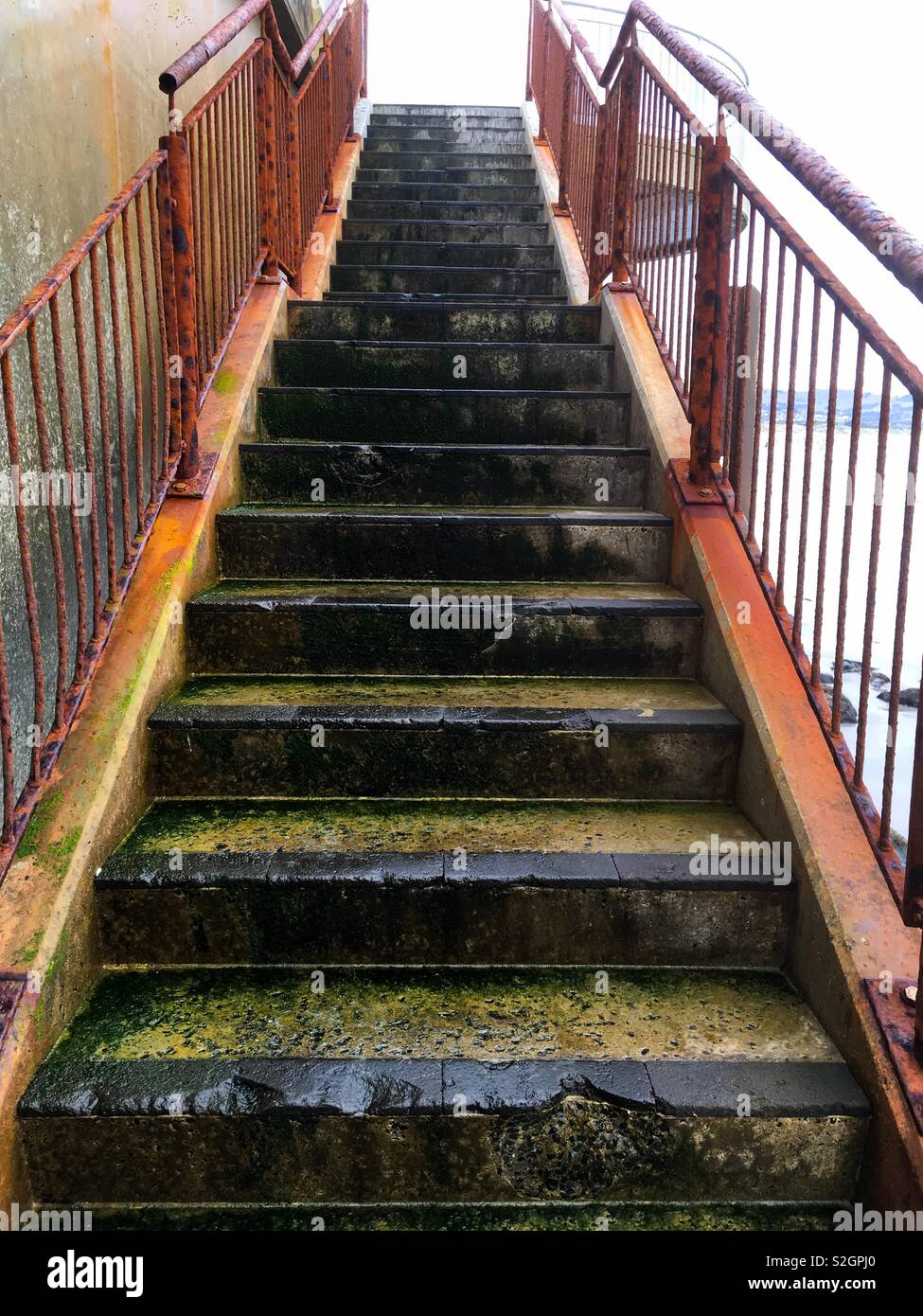 Algae covered steps hi-res stock photography and images - Alamy