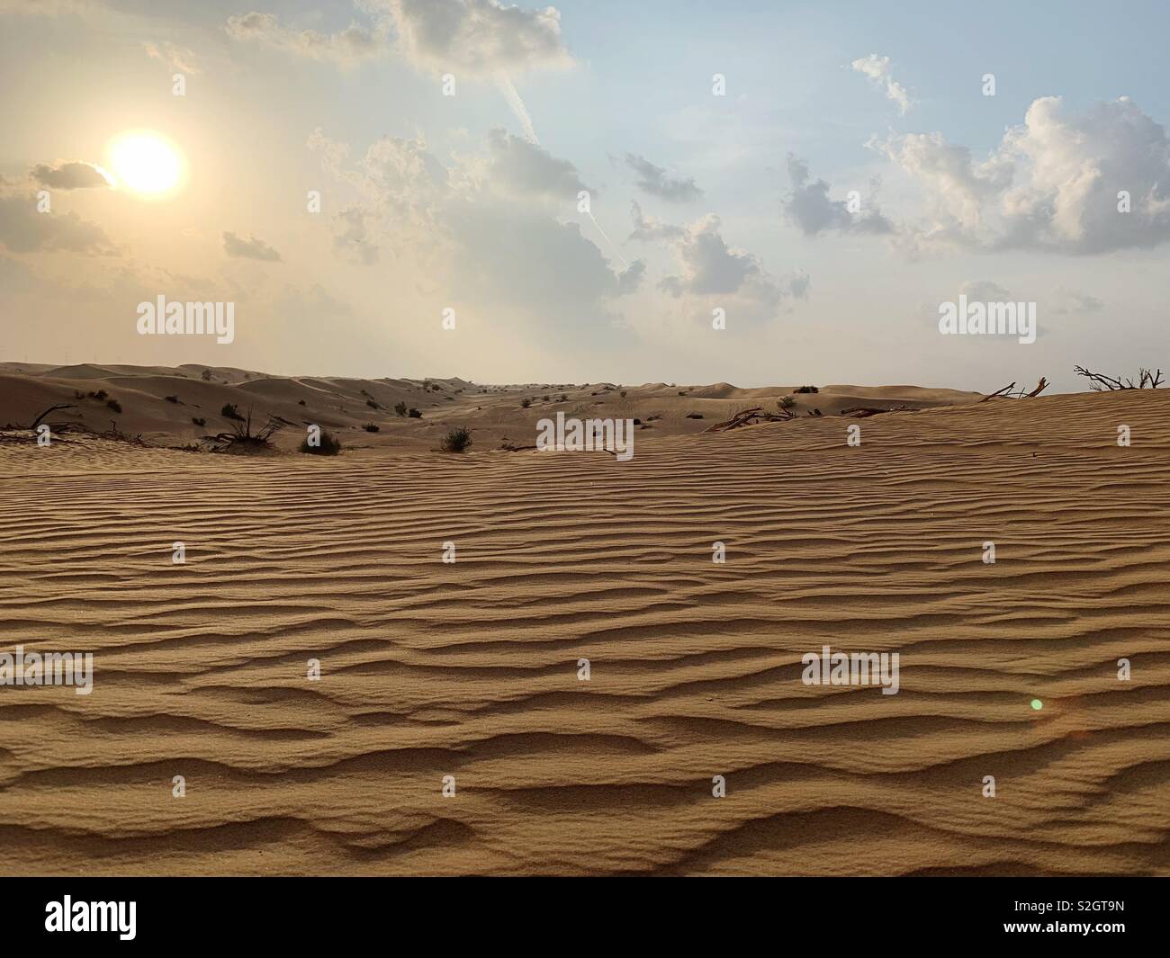 Desert sunset hi-res stock photography and images - Alamy