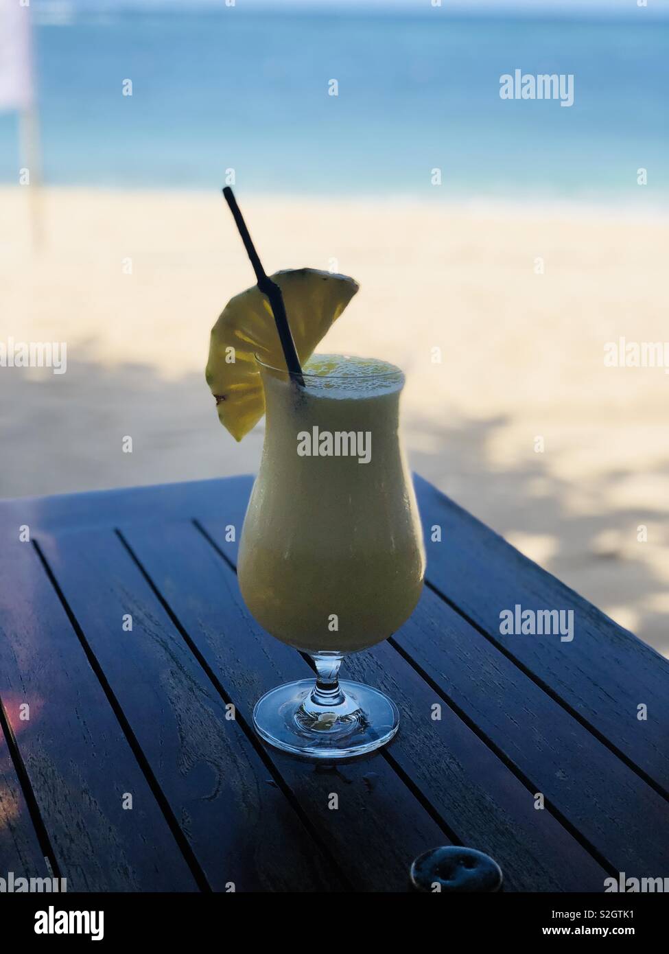 Pina colada beach hi-res stock photography and images - Alamy