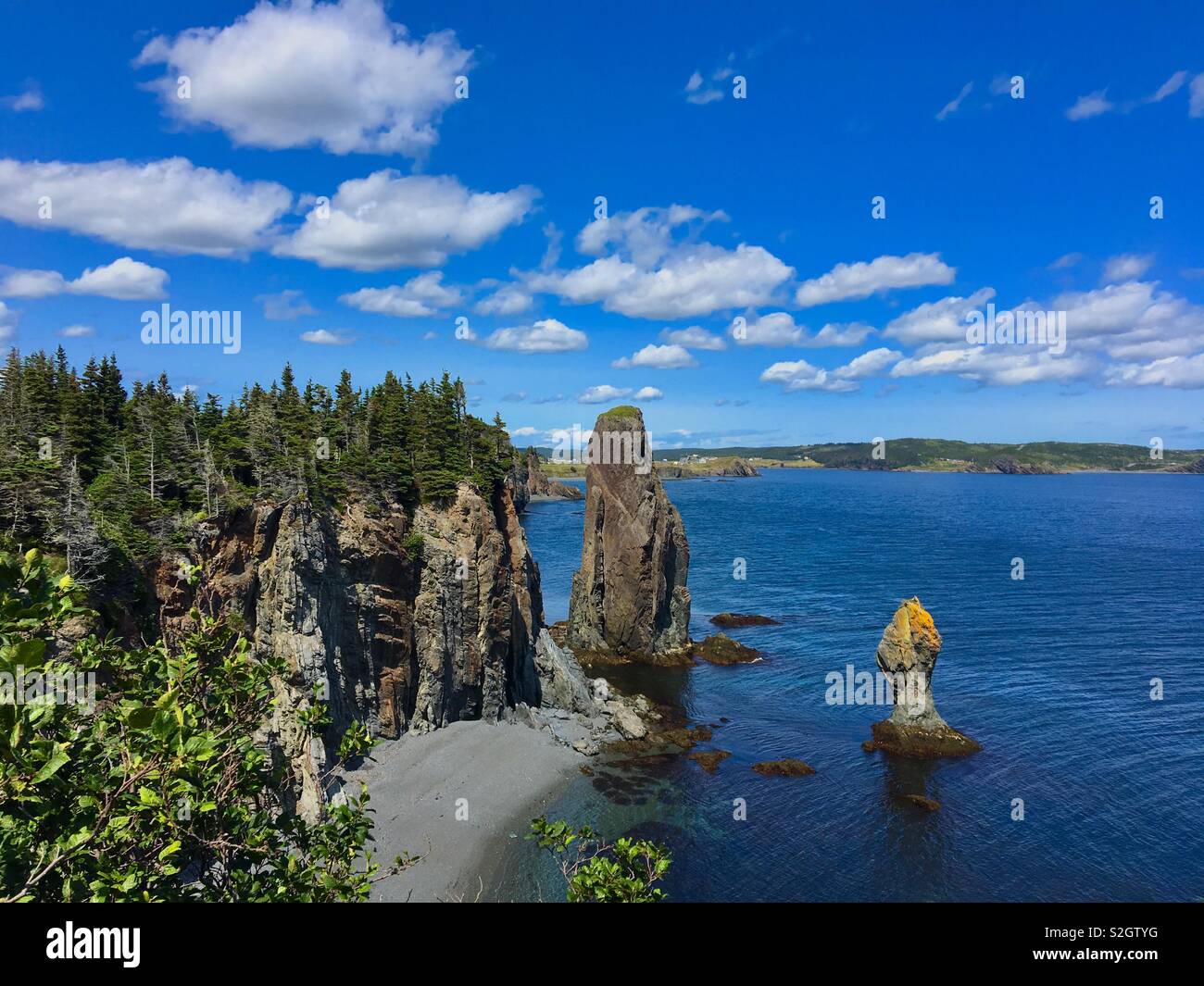 Skerwink trail in Newfoundland Canada Stock Photo - Alamy