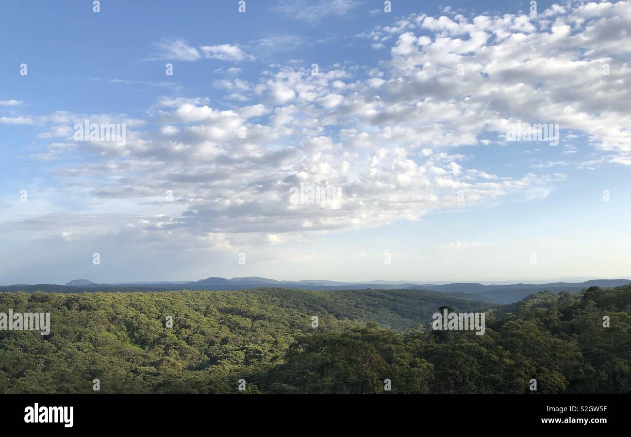 The endless mountains and skyline Stock Photo - Alamy