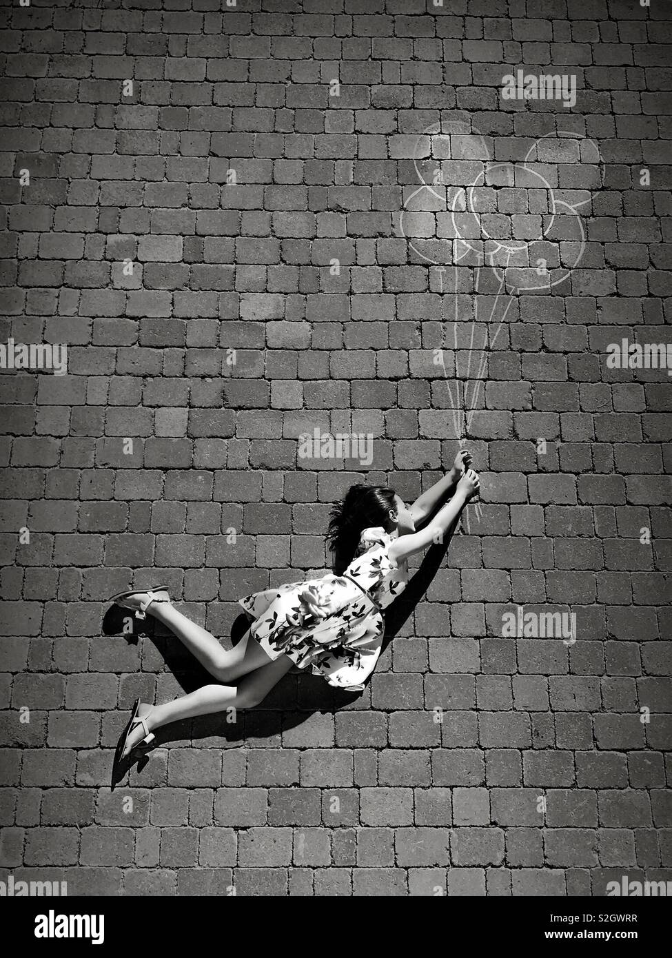 Flying high up up and away Stock Photo - Alamy