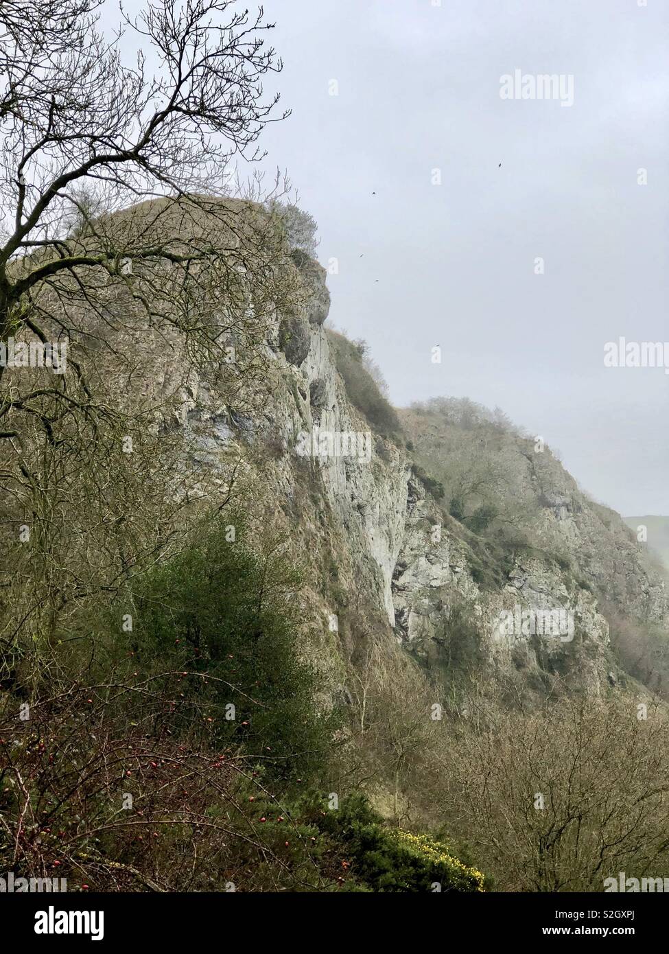 Beeston Tor in Peak District Stock Photo - Alamy