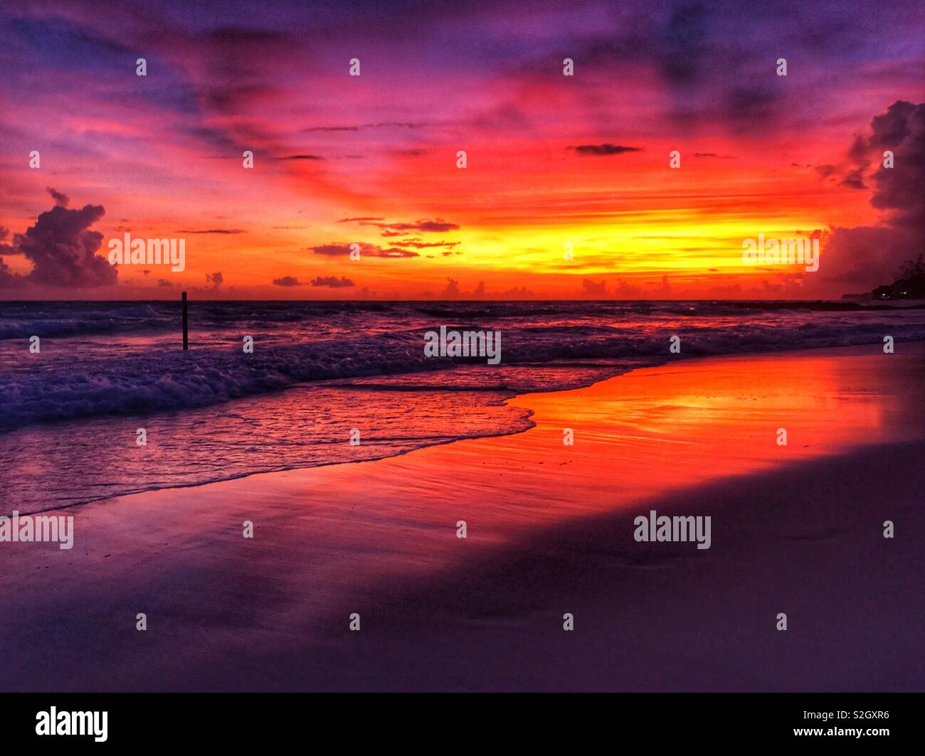 Amazing sunset barbados hi-res stock photography and images - Alamy
