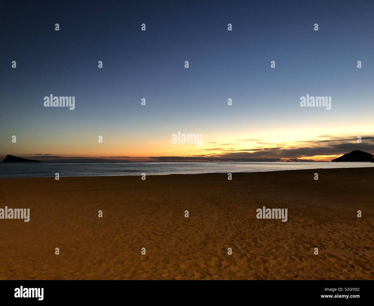 Sunset benidorm hi-res stock photography and images - Alamy
