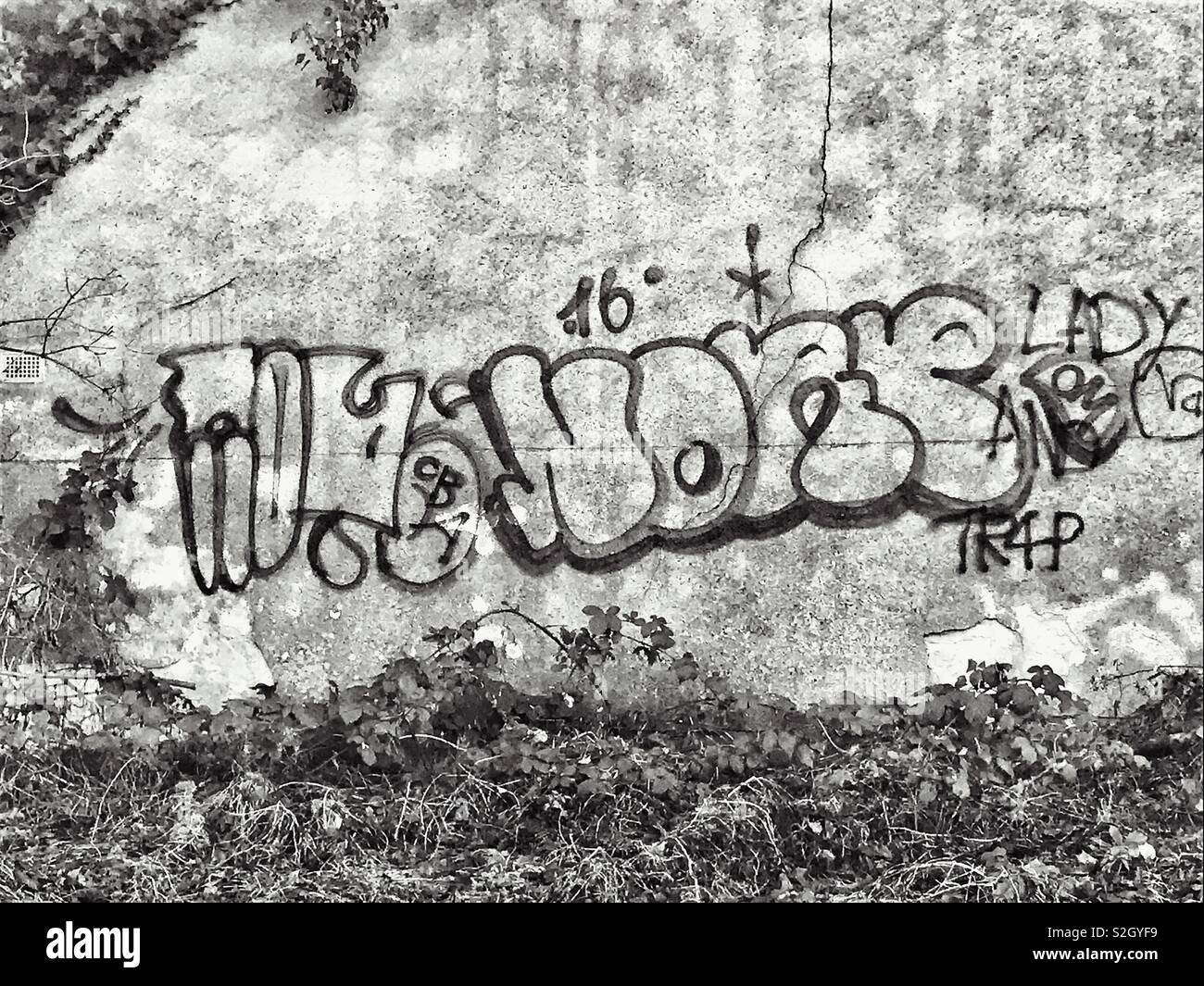 Graffiti in Sheffield Stock Photo - Alamy