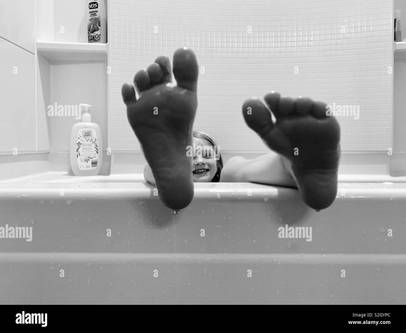Playing With Toes High Resolution Stock Photography and Images - Alamy