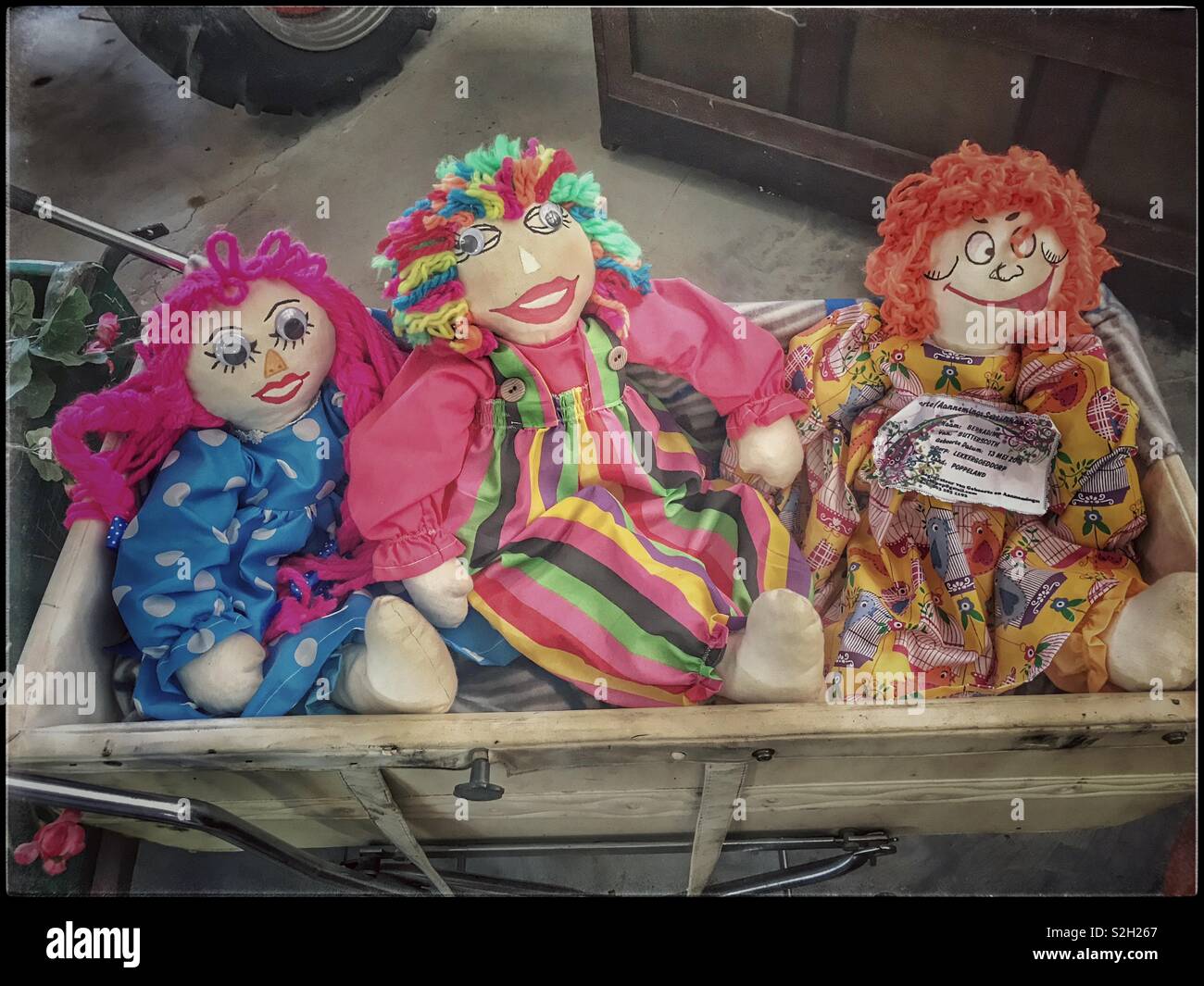 Quirky dolls for sale at Toeka Stoor in Windmeul near Paarl, South ...